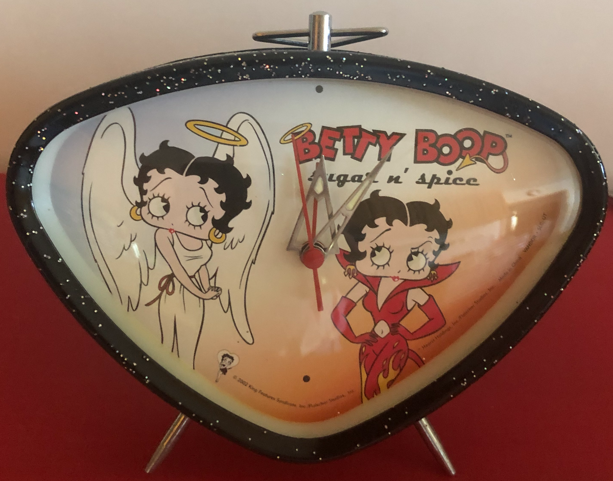 Betty Boop Sugar and Spice Clock Retired – Goodies Galore the Betty ...