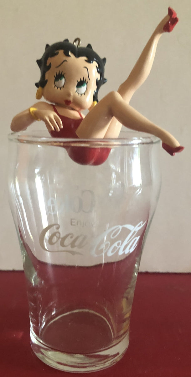 Betty Boop Coca Cola Betty in a Glass – Goodies Galore the Betty Superstore
